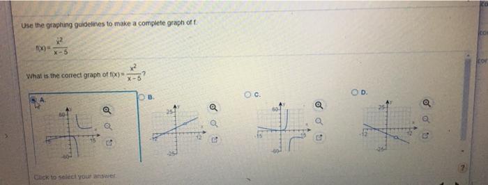 Solved Use the graphing guidelines to make a complete graph | Chegg.com