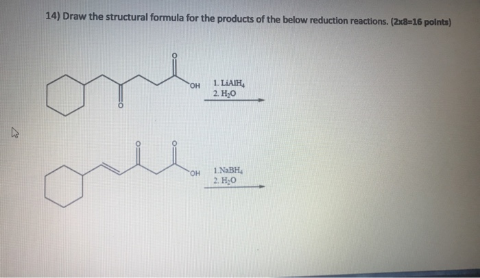 Solved 14) Draw the structural formula for the products of | Chegg.com Solved 14) Draw the structural formula for the products of | Chegg.com