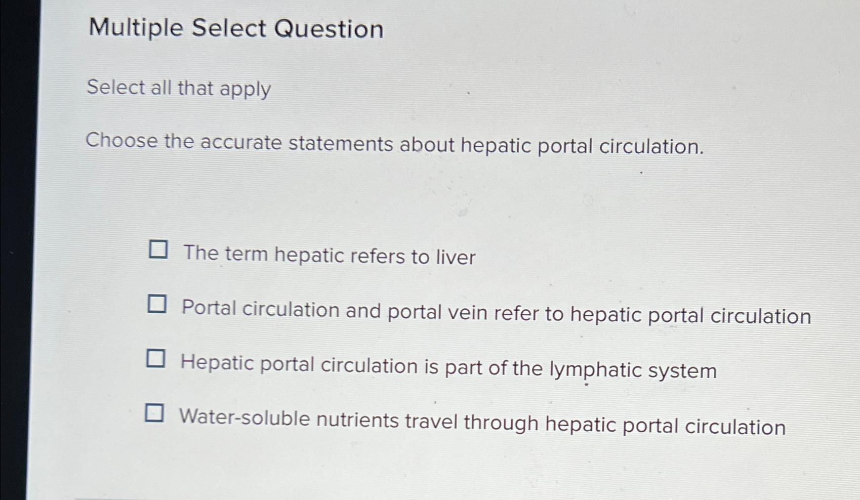 Solved Multiple Select QuestionSelect all that applyChoose | Chegg.com