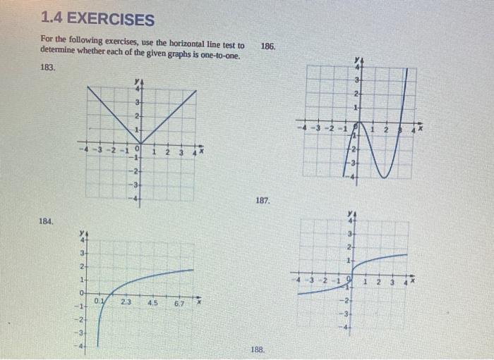 Solved For the following exercises, use the horizontal line | Chegg.com