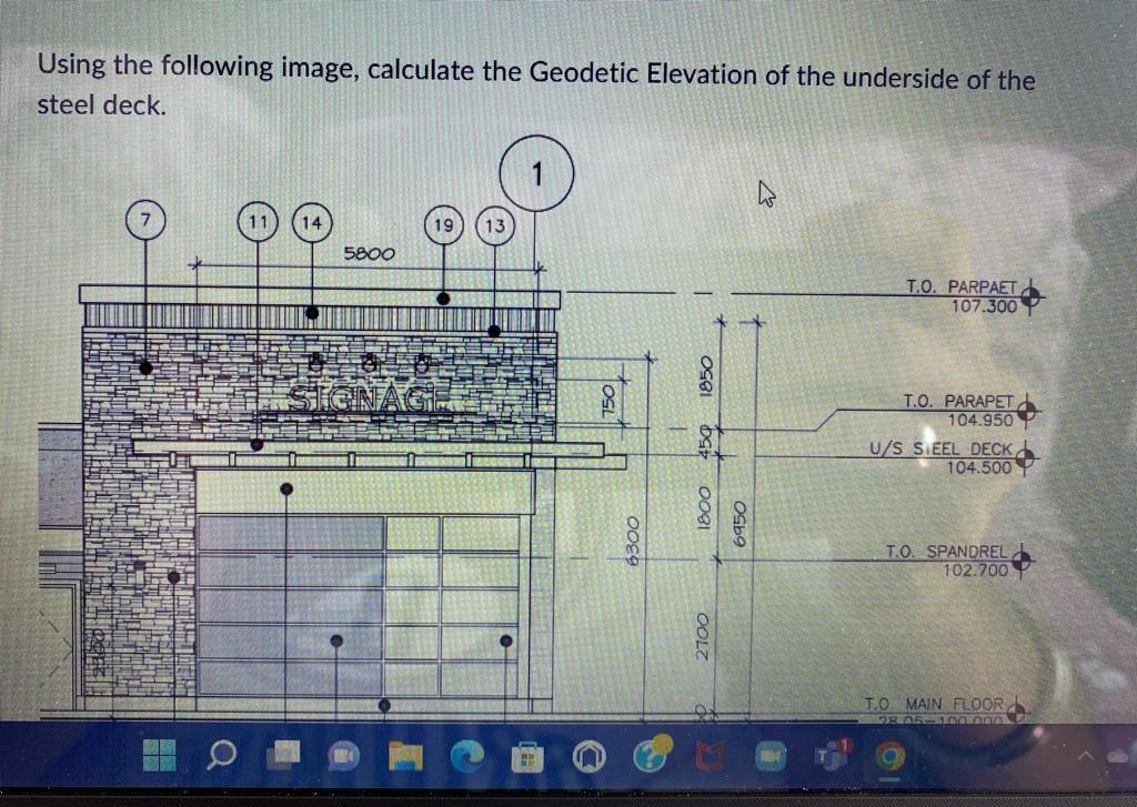 Solved Using the following image, calculate the Geodetic | Chegg.com