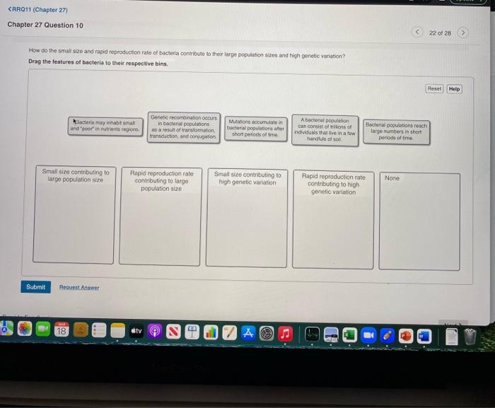 Solved How do the small size and rapid reproduction rate of | Chegg.com