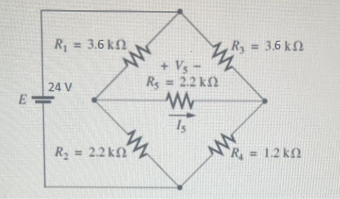 Solved C Using The Measured Resistor Values Determine