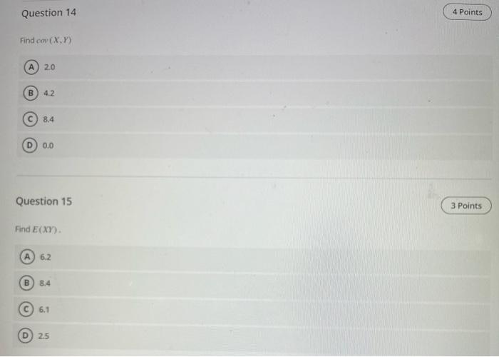Solved Suppose X and Y have the following joint pmf: | Chegg.com
