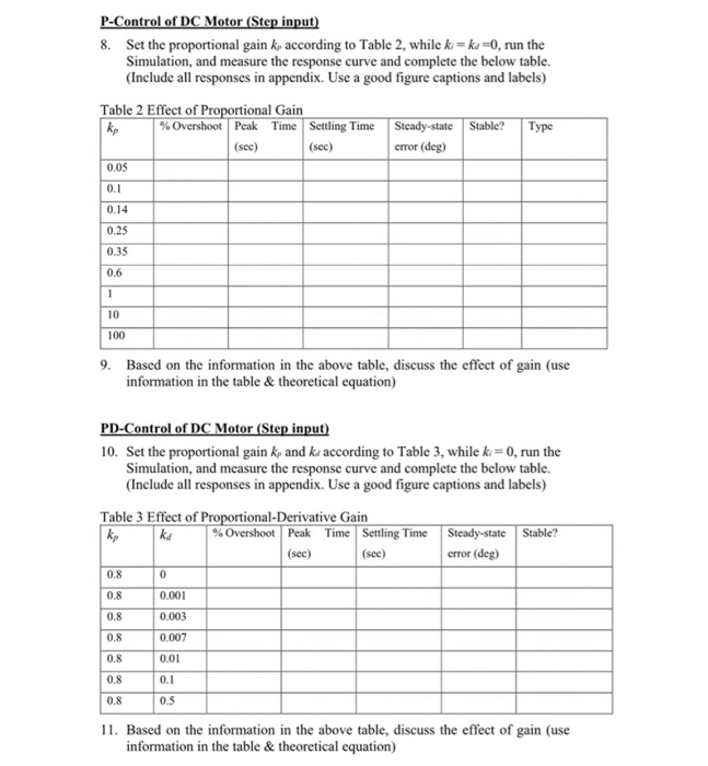 Solve the lab procedure using matlab and simulink. | Chegg.com