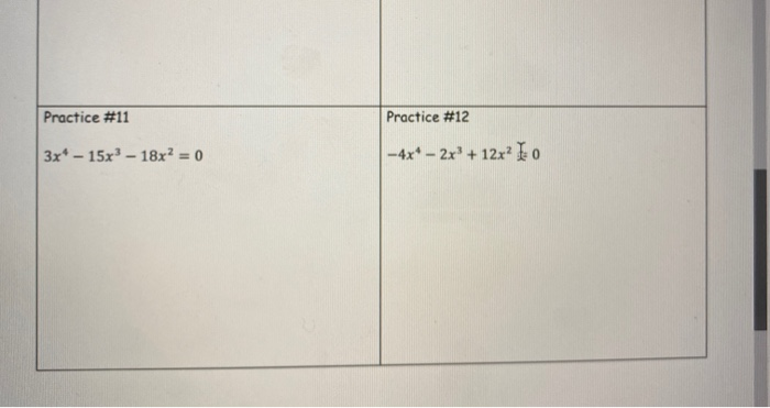 Solved Solving Cubic Polynomial Equations by Factoring | Chegg.com
