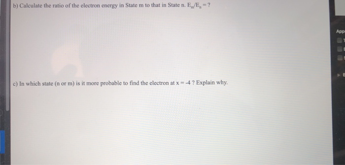 Solved The graphs below show two possible wavefunctions of | Chegg.com