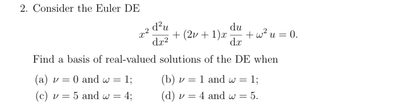 Solved Consider the Euler | Chegg.com