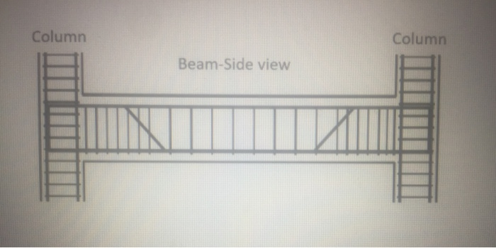 Solved Column Column Beam-Side view 1) Under which | Chegg.com