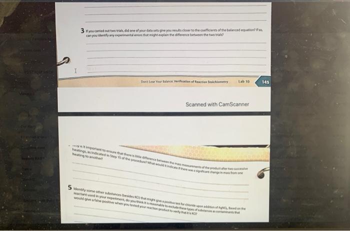 UDOBIE Name Lab Partner Lab 10 DATA SHEET Lab Section | Chegg.com