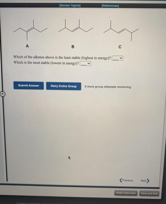 Solved [Review Topion) [References А B C Which of the | Chegg.com