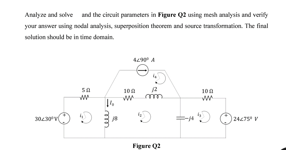 Solved Analyze and solve Io and the circuit parameters in | Chegg.com