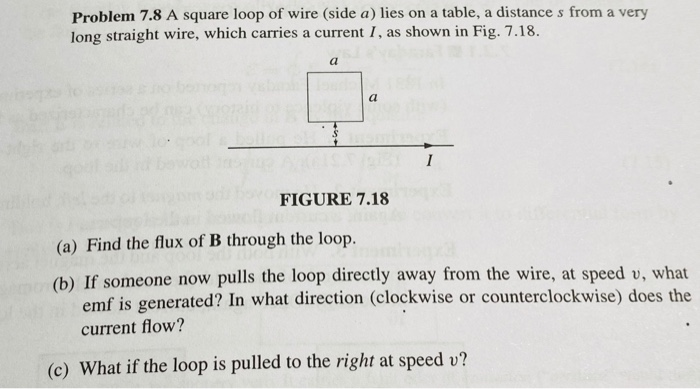 Solved Adv. electrodynamics Please help me answer 7.8 | Chegg.com