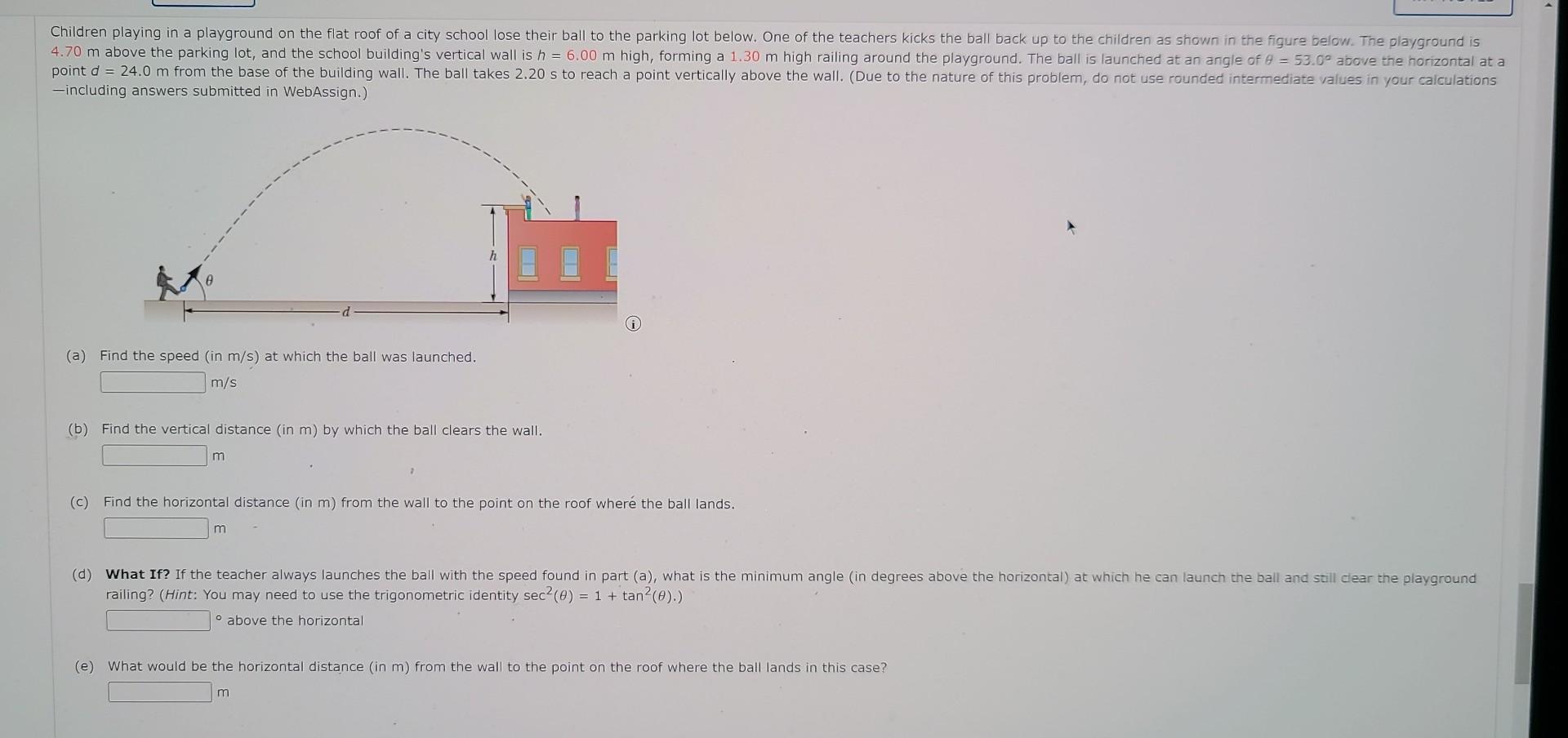 Solved -including answers submitted in WebAssign.) (a) Find | Chegg.com