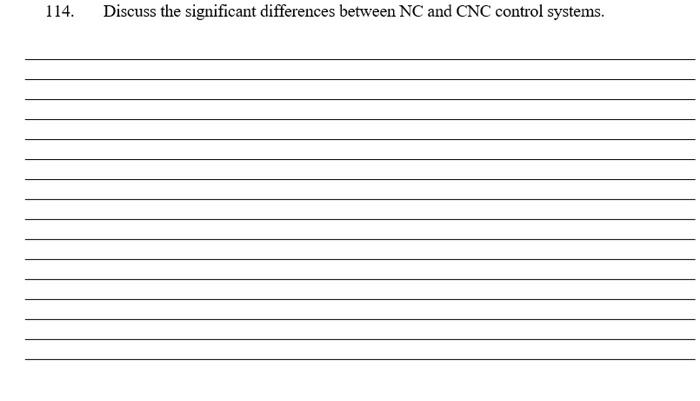 Solved 14 Discuss The Significant Differences Between Nc