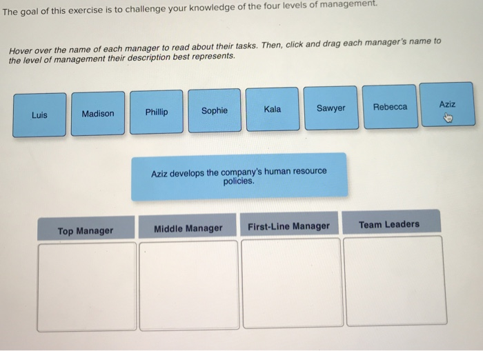 Solved Managers are important members of the organization. | Chegg.com