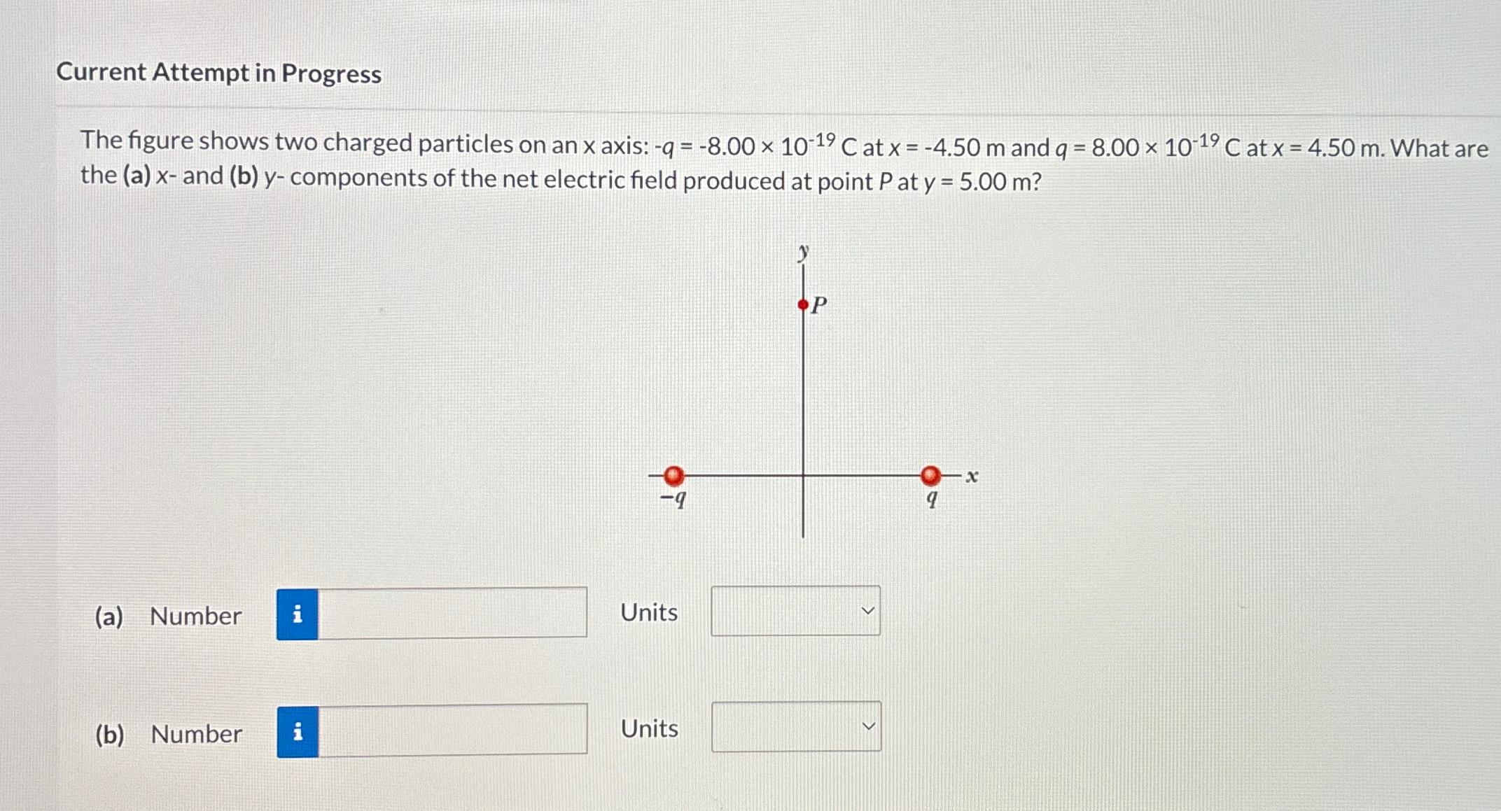 Solved Current Attempt in ProgressThe figure shows two | Chegg.com