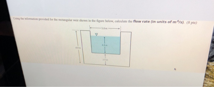 Solved Using the information provided for the rectangular | Chegg.com