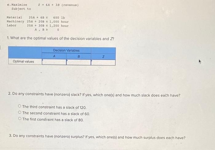 Solved Solve these problems using graphical linear | Chegg.com