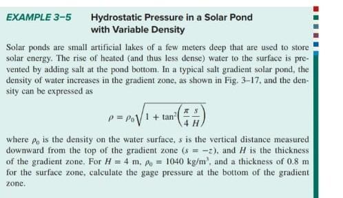 Solved with Variable Density Solar ponds are small | Chegg.com