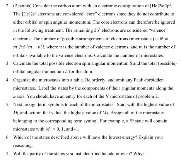 Solved Calculate the total possible electron spin angular | Chegg.com