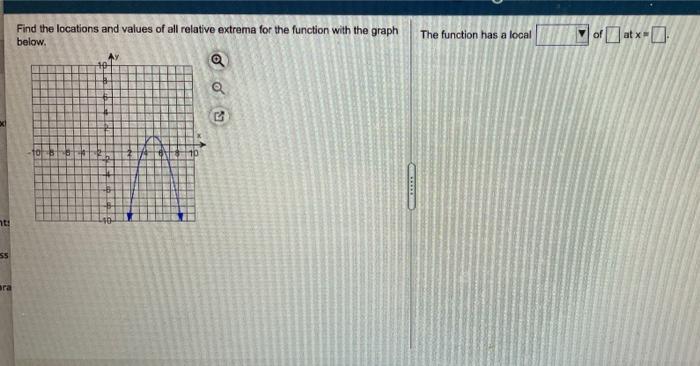 Solved Find the locations and values of all relative extrema | Chegg.com