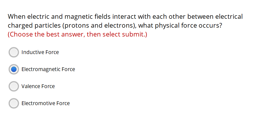 Solved When electric and magnetic fields interact with each | Chegg.com