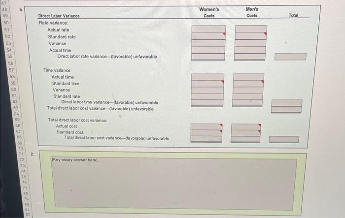 Solved Standard Amount per Unit\begin{tabular}{|c|c|c|} | Chegg.com
