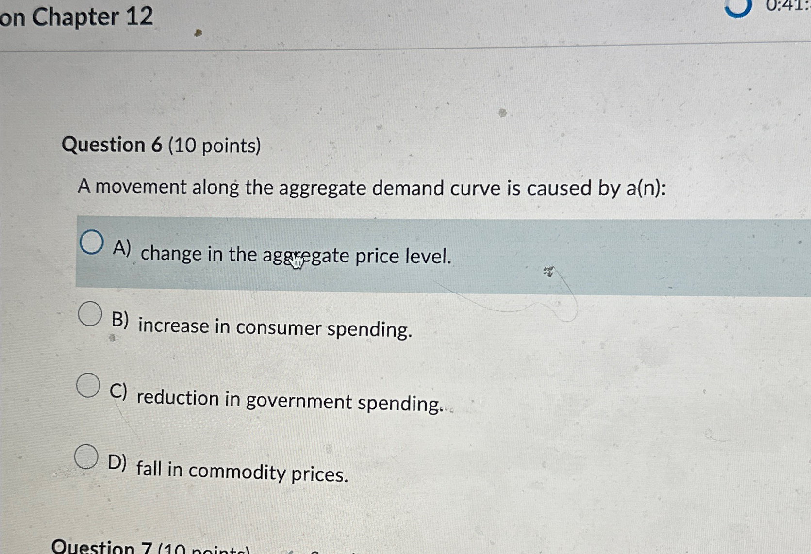 Solved on Chapter 12Question 6 (10 ﻿points)A movement along | Chegg.com