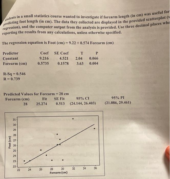 Solved 37) What is the estimated slope in this regression | Chegg.com