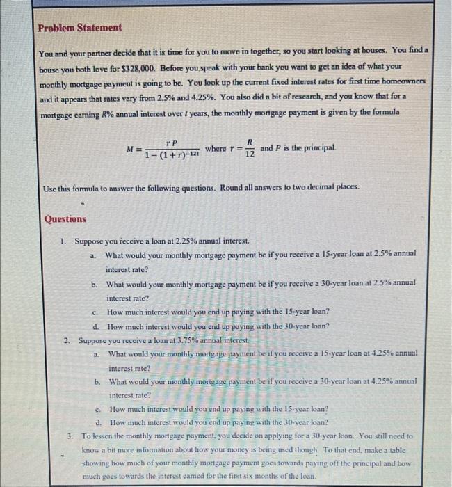 1. instead of 2.25% its 2.5%2. instead of 3.75% its | Chegg.com