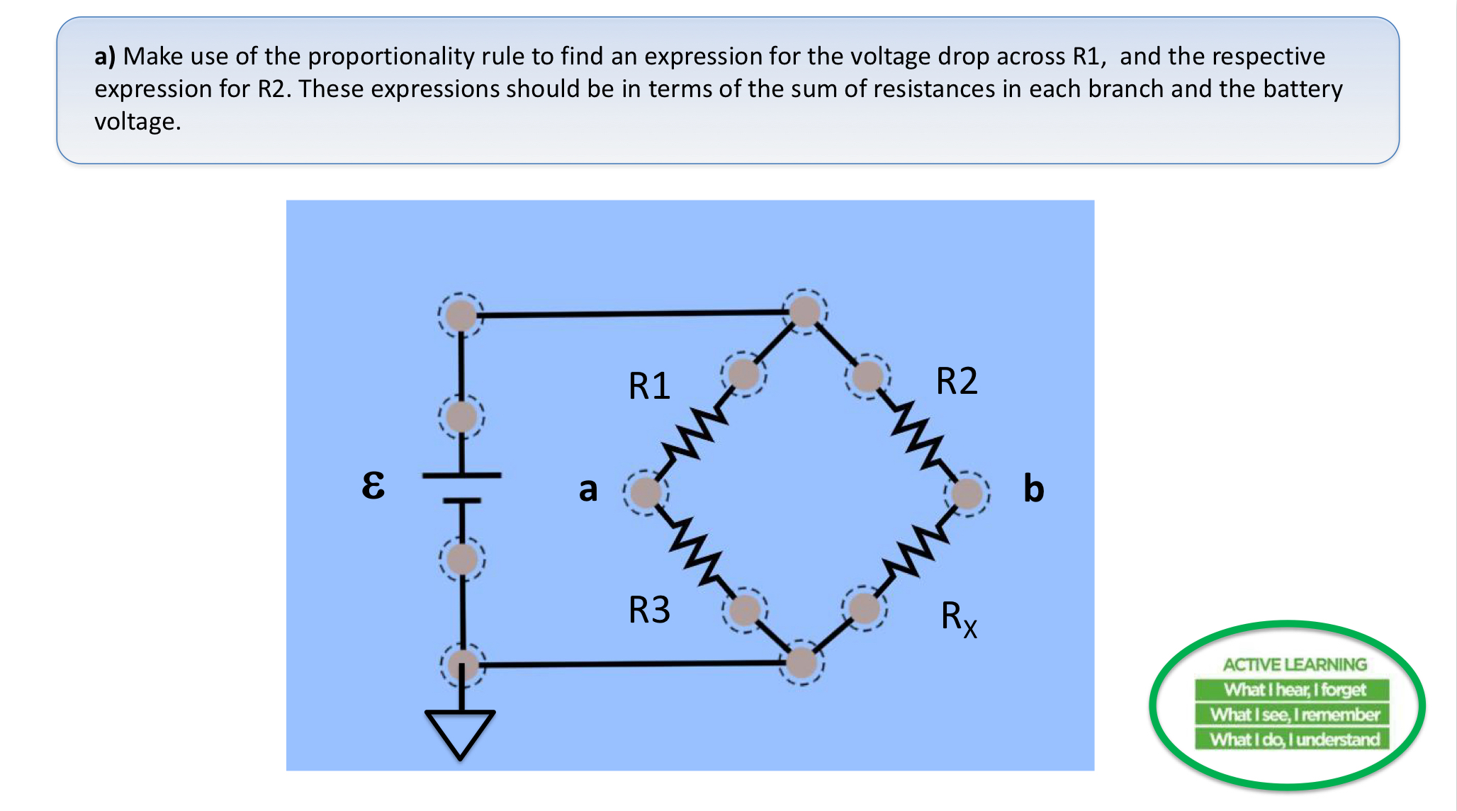Solved a) ﻿Make use of the proportionality rule to find an | Chegg.com