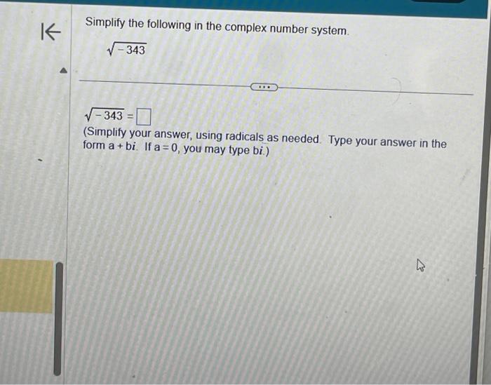 Solved Write the radical as a pure imaginary number. −72 | Chegg.com
