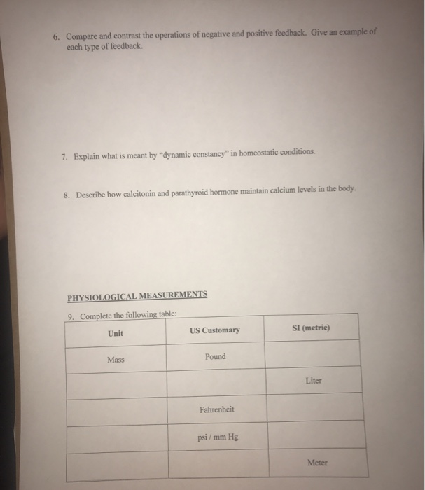 Solved 6. Compare and contrast the operations of negative | Chegg.com