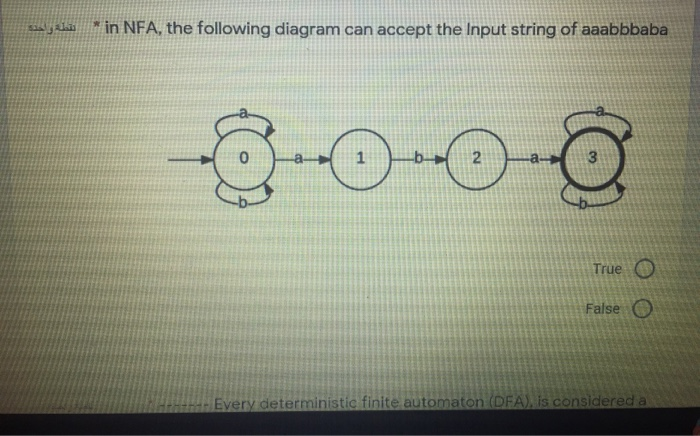 Solved نقاط Select all input strings which can be accepted | Chegg.com