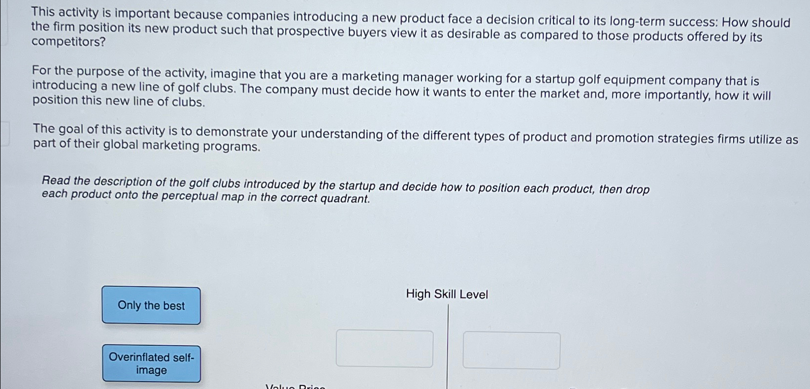 Solved This activity is important because companies | Chegg.com