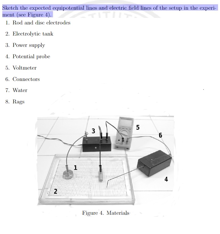 Solved Sketch the expected equipotential lines and electric | Chegg.com