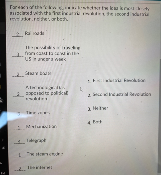 Solved For each of the following, indicate whether the idea | Chegg.com