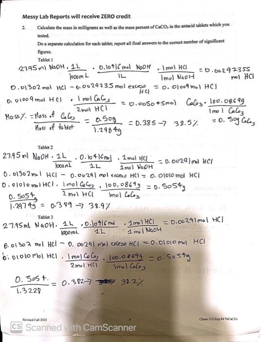 please help me in the lab report. here are few | Chegg.com