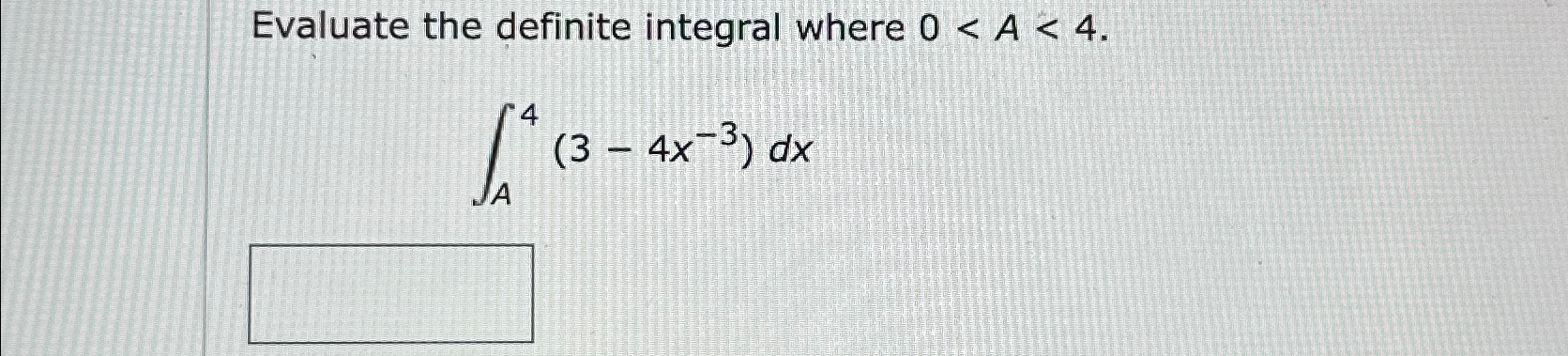 Solved Evaluate the definite integral where | Chegg.com