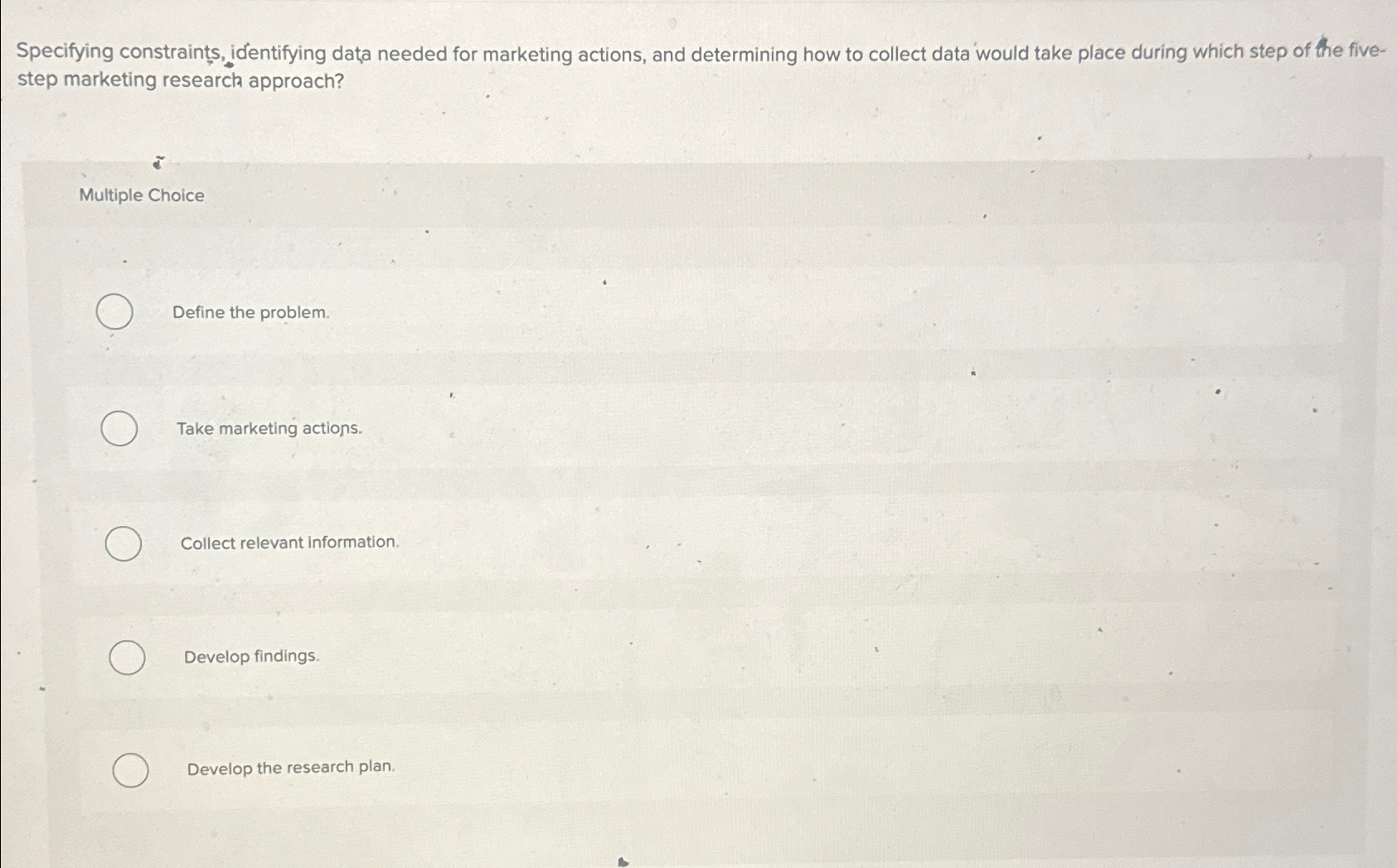 Solved Specifying constraințs, ﻿identifying dața needed for | Chegg.com