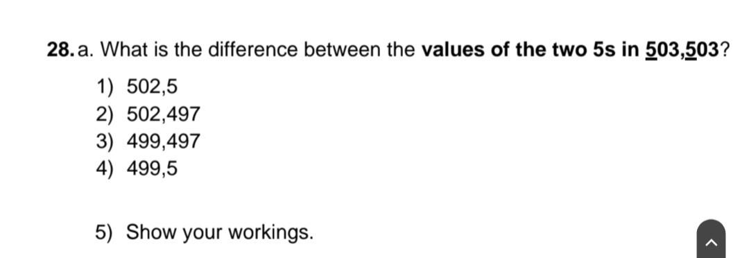 Solved 28. a. What is the difference between the values of | Chegg.com