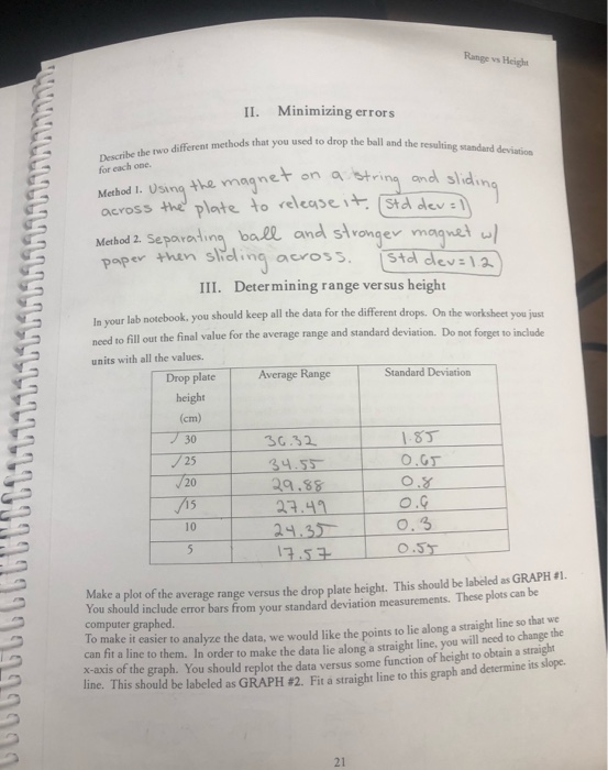Solved Please solve question #3. It is from a Range vs | Chegg.com
