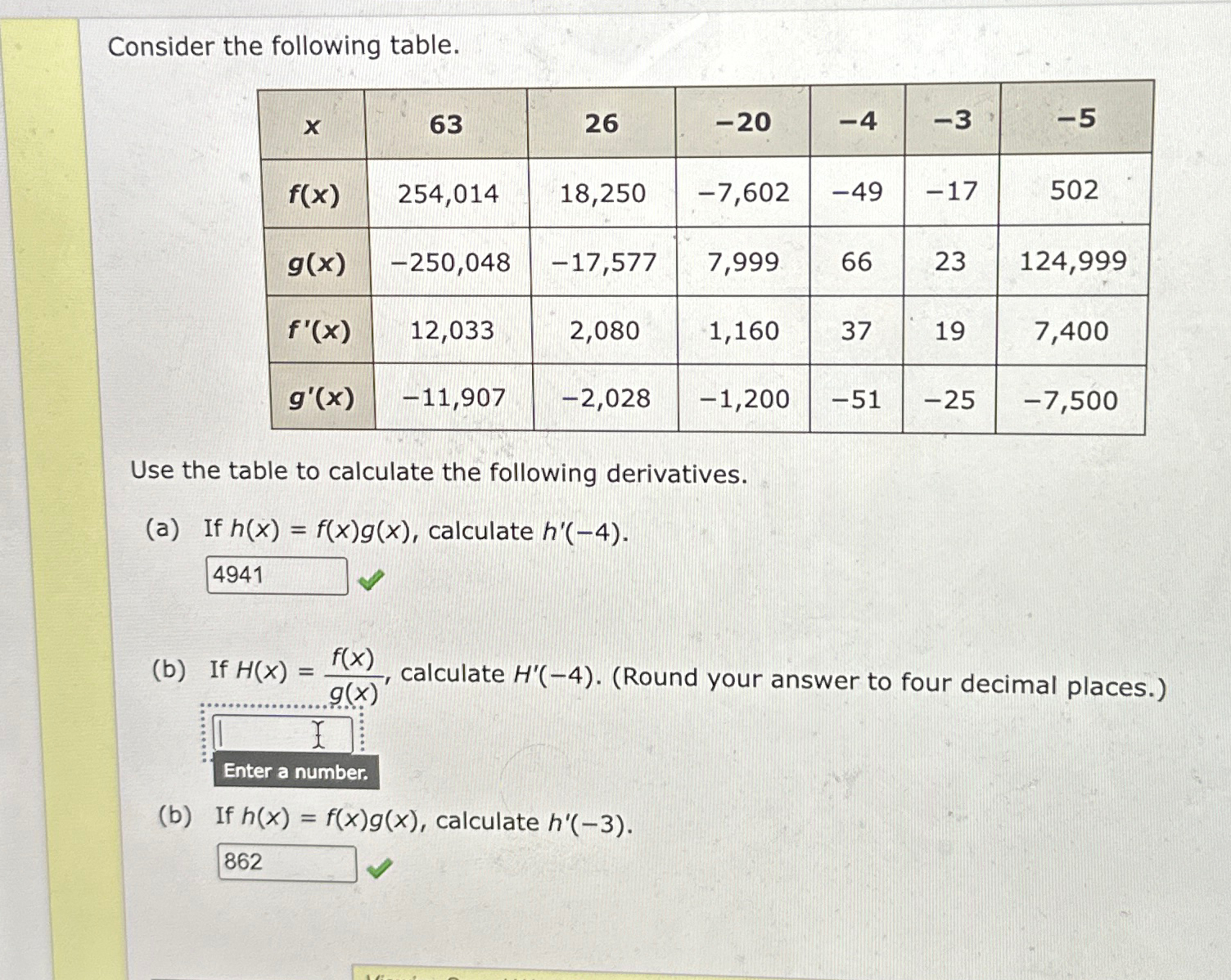 Solved Consider the following | Chegg.com