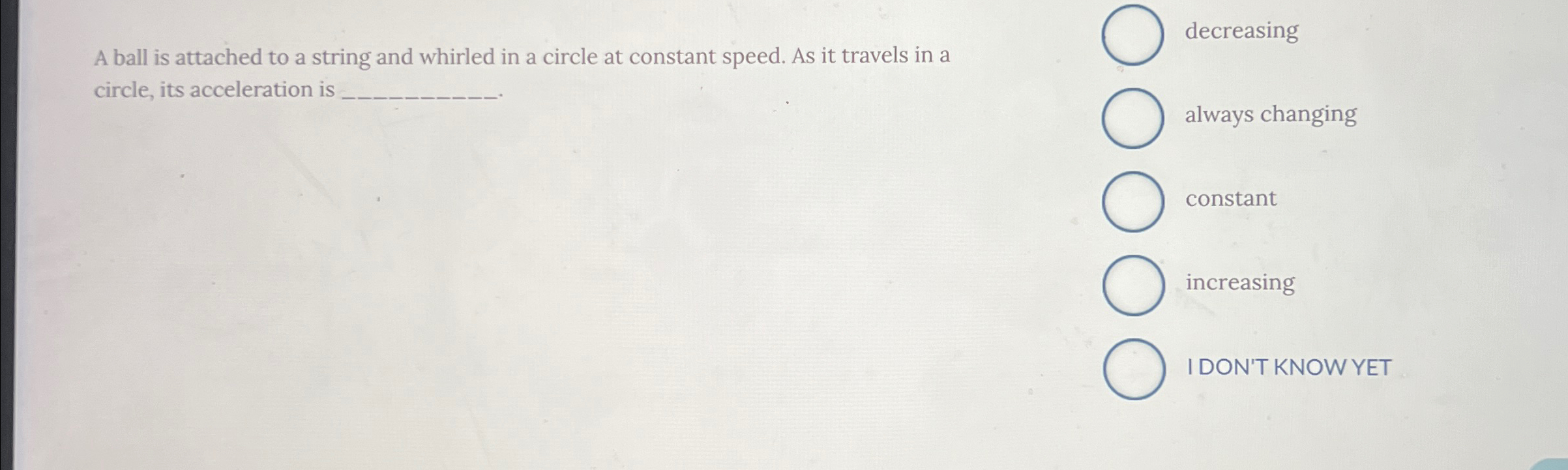 Solved A ball is attached to a string and whirled in a | Chegg.com