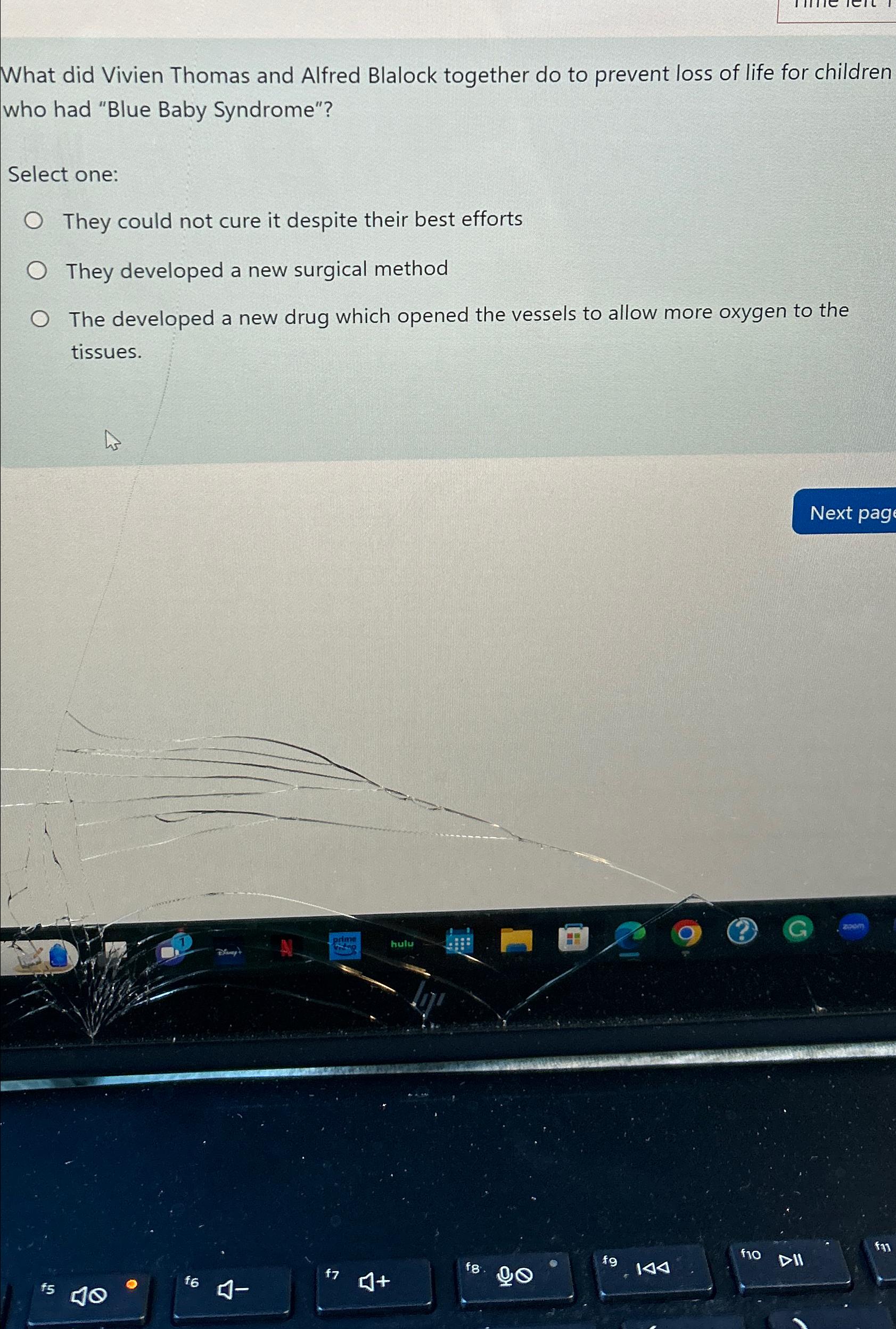 Solved What did Vivien Thomas and Alfred Blalock together do | Chegg.com