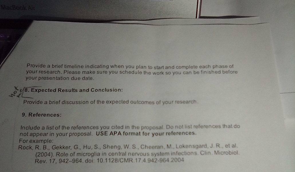 Solved Writing a research proposal involves outlining the | Chegg.com