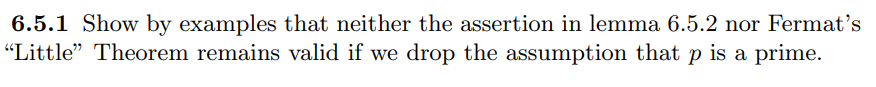 Solved 6.5.1 ﻿Show by examples that neither the assertion in | Chegg.com