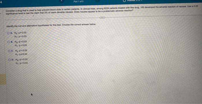Solved there is 5 parts for this question but only one by | Chegg.com