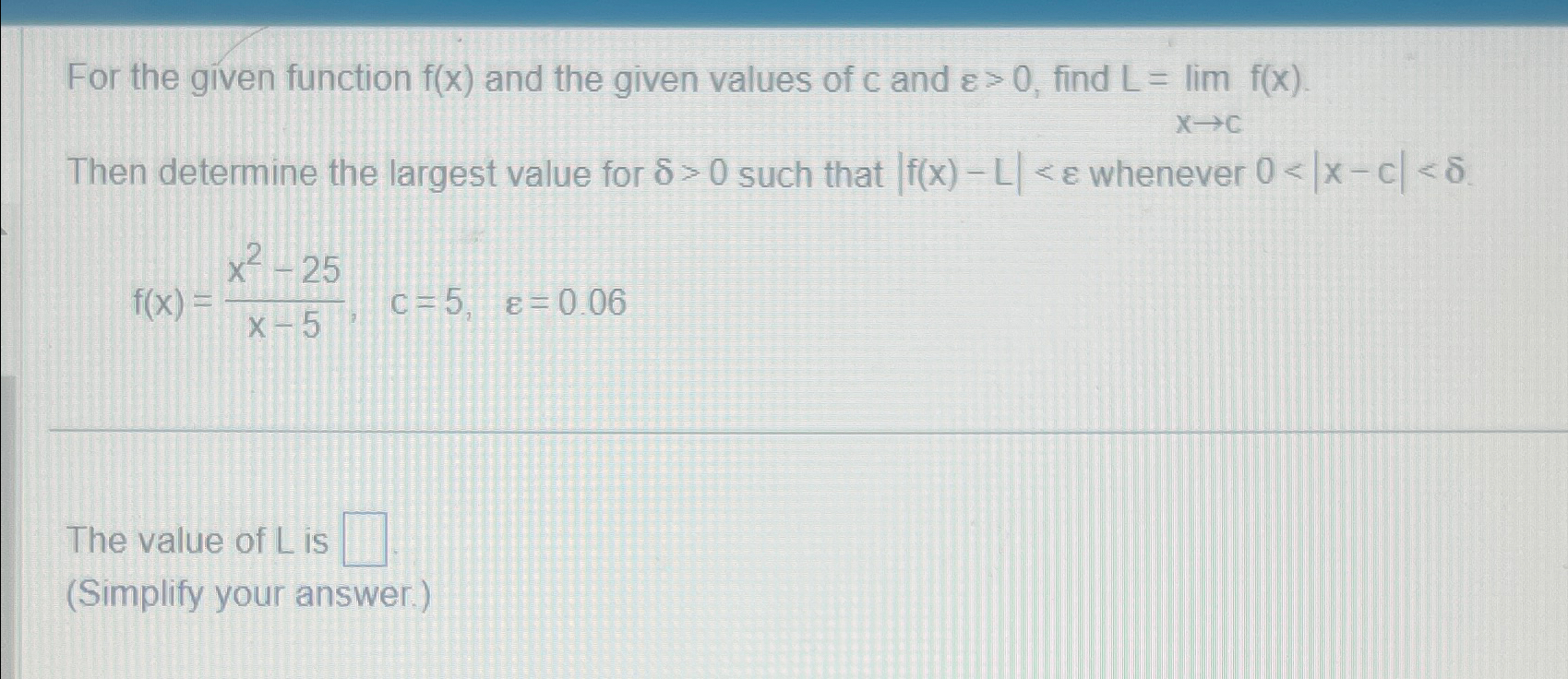 Solved For the given function f(x) ﻿and the given values of | Chegg.com